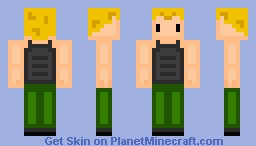 Bullet proof vest Minecraft Skin