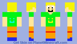 Bright Colours Minecraft Skin
