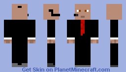 Hitman 3 Minecraft Skin