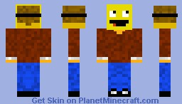 Noob Mask Minecraft Skin