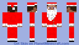 SANTA STEVE Minecraft Skin