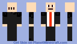 Hitman Minecraft version Minecraft Skin