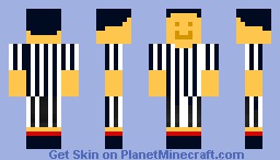 Soccer Ref Minecraft Skin
