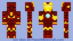 Iron Man Minecraft Skin