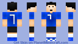 Crisiano Ronaldo Minecraft Skin