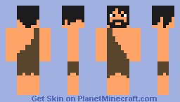 Prehistoric Caveman Minecraft Skin
