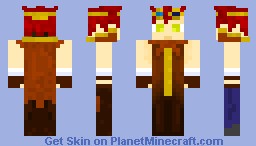 Maplestory Battle Mage [Looks better in 3-d] Minecraft Skin