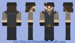 John Marston - Red Dead Redemption Minecraft Skin