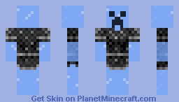 Ice creeper Minecraft Skin