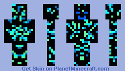 Ice man Minecraft Skin