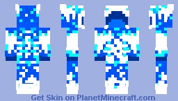 ice warden Minecraft Skin