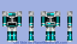 Ice Ellegaard Armor (FIXED) Minecraft Skin