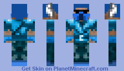 ice fighter Minecraft Skin