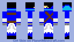 Ice wizard Minecraft Skin