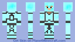 Ice Warrior Minecraft Skin