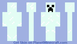 ice creeper Minecraft Skin