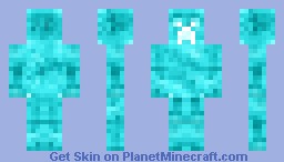ice creeper Minecraft Skin