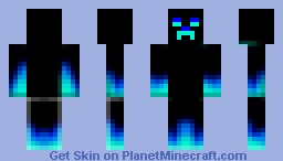 ice creeper Minecraft Skin