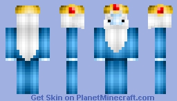 Ice King Minecraft Skin