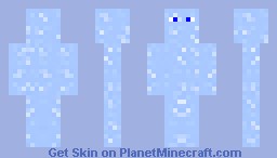 Ice man Minecraft Skin