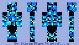 ice man Minecraft Skin