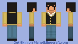 Baseball Jacket Guy Minecraft Skin