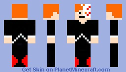 Ichigo From Bleach (Hollow) Minecraft Skin