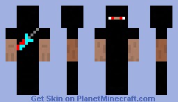 dark ninja Minecraft Skin