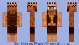 Caveman Minecraft Skin