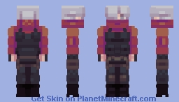 Fairy Tail - Zeref Dragneel Minecraft Skin