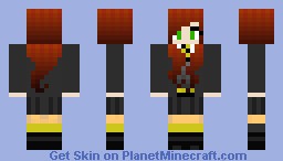 Hufflepuff Girl - 2 Minecraft Skin