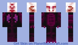 White head dragon Minecraft Skin
