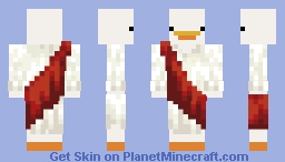The enlightened chicken Minecraft Skin