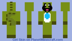 Gerry giraffe smiling critters Minecraft Skin