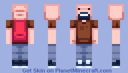 Notch Hive Style Minecraft Skin