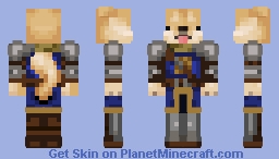 Knight Doge Minecraft Skin