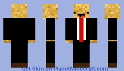 Potato in suit Minecraft Skin