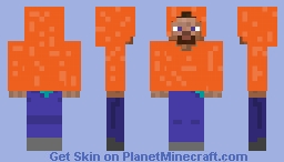 Hoodie Steve Minecraft Skin
