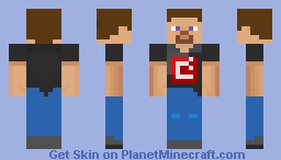 Mojang Steve Better - Legacy Default Skin pack Minecraft Skin