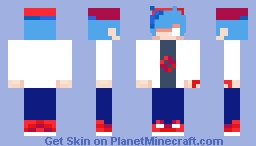 (Baddie's Reload) Boyfriend Minecraft Skin