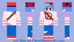 Boyfriend (Pibby Apocalypse) Minecraft Skin