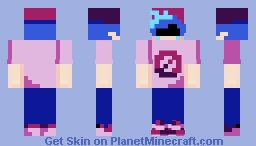 Scared Bf (Marios Madness V2 Allstars act 4) Minecraft Skin