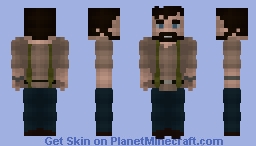 Nathan Drake - Uncharted III Minecraft Skin