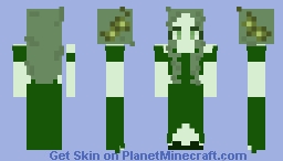 Green Maiden Minecraft Skin