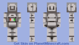 AI robot (hive style) (for practise) (: Minecraft Skin