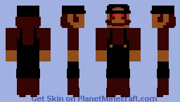 2011X Mario.Exe Minecraft Skin
