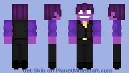 HB’s FNAF Ghost Trail: Afton (Flashbacks) Minecraft Skin