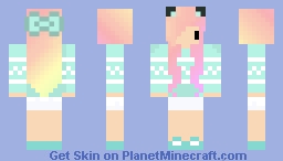 gamer girl Minecraft Skin