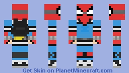 Upgraded suit Spider-Man Minecraft Skin