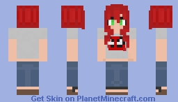 Mary Jane Watson Minecraft Skin